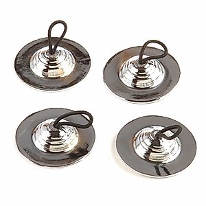 Belly Dance Silver Plain Zill/Finger Cymbals