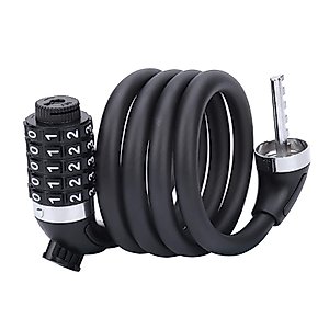 1Pc Bicycle Lock Password Lock Digit Resettable Combination Locks