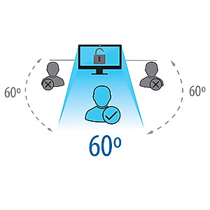 V7 PS27.0W9A2-2N 27" Privacy Filter (16:9, 23.46 x 13.18 in / 59.6 x 33.5 cm, Cleaning Cloth, mounting Straps) matt/Glossy