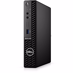 Dell Optiplex 3090 Micro Tower Desktop | Core i5-10500T - 256GB SSD Hard Drive - 16GB RAM | 6 cores @ 3.8 GHz Win 10 Pro Black (Renewed)
