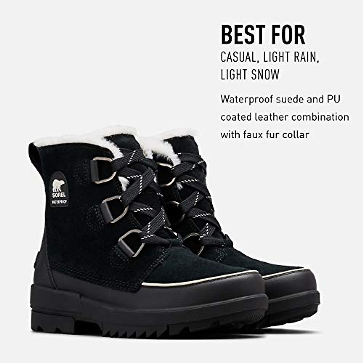 Sorel Women's Tivoli IV Waterproof Boots - Black - Size 10