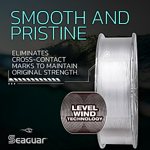Seaguar Fluoro Premier 100% Fluorocarbon Fishing Line DSF, 100lbs, 50yds Break Strength/Length - 100FP50