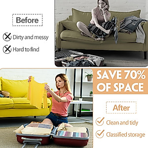 Packing Cubes for Suitcase Travel, 𝟏𝟏 𝐒𝐞𝐭 Lightweight Travel Essential Luggage Organizer Bags Set, Travel Bags Packing Cubes for Travel Accessories Cosmetics Toiletries Storage Bags