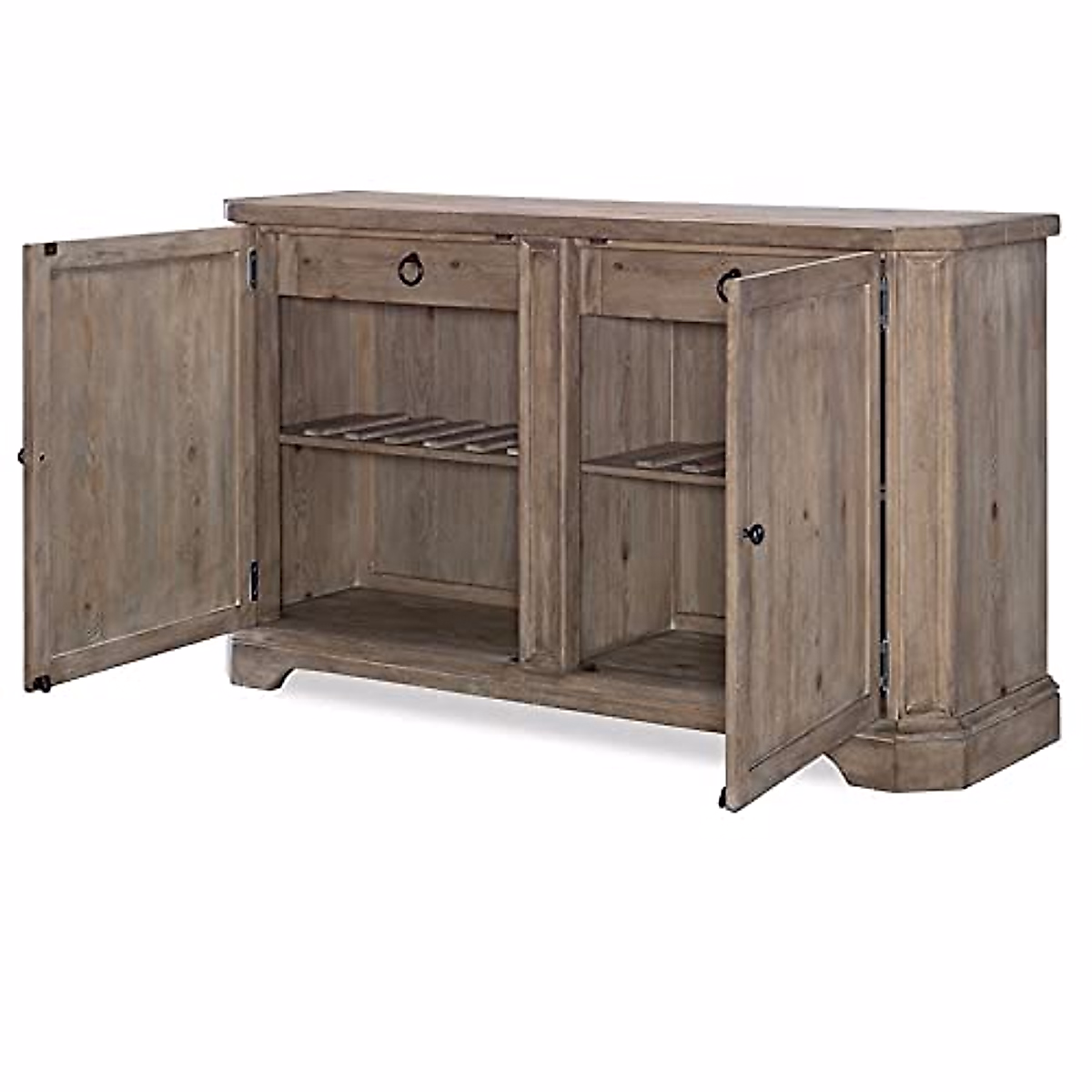 Legacy Classic Furniture Monteverdi 2 Door Buffet in Sun-Bleached Cypress Finish Wood