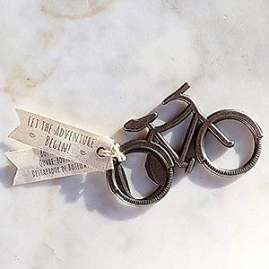 Kate Aspen Let's Go On an Adventure Bicycle Bottle Opener