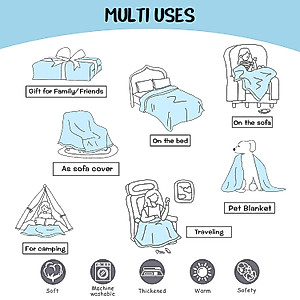 Custom Butterfly Blanket with Name Personalized Blankets Pink Flower Customized Name Kids Toddler for Girls Soft Fleece Blanket Newborn Swadding Blanket Nursery Stroller for Birthday, Christmas