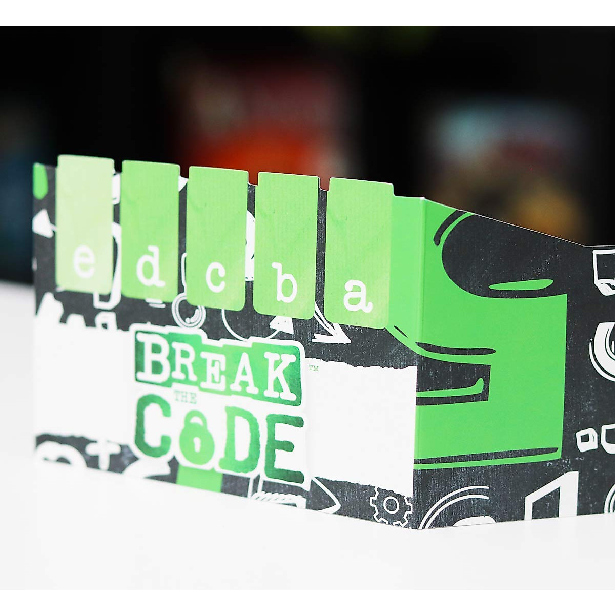IELLO: Break The Code, Strategy Board Game, Duel or Multiplayer, High Voltage Decoding, Break Your Opponents' Code, 2 to 4 Players, for Ages 10 and Up