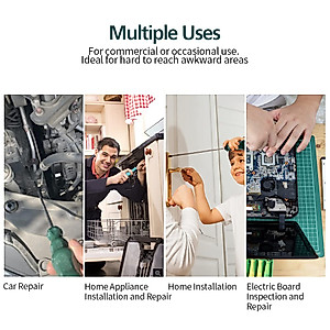Extra Long Torx Screwdrivers Set, 5pcs 12in Magnetic Torx Screwdrivers Set, T15 - T30 (T15,T20,T25,T27,T30) Magnetic Torx Driver Star Screwdrivers Set, Long Long star Screwdrivers Set