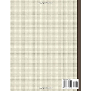 Metric Graph Paper: Graph Paper Notebook with Quad-ruled pages | MM Graph Paper (1mm x 10mm) Scientific Lab Notebook for math, science, technology | ... | Notebooks for Students with design cover