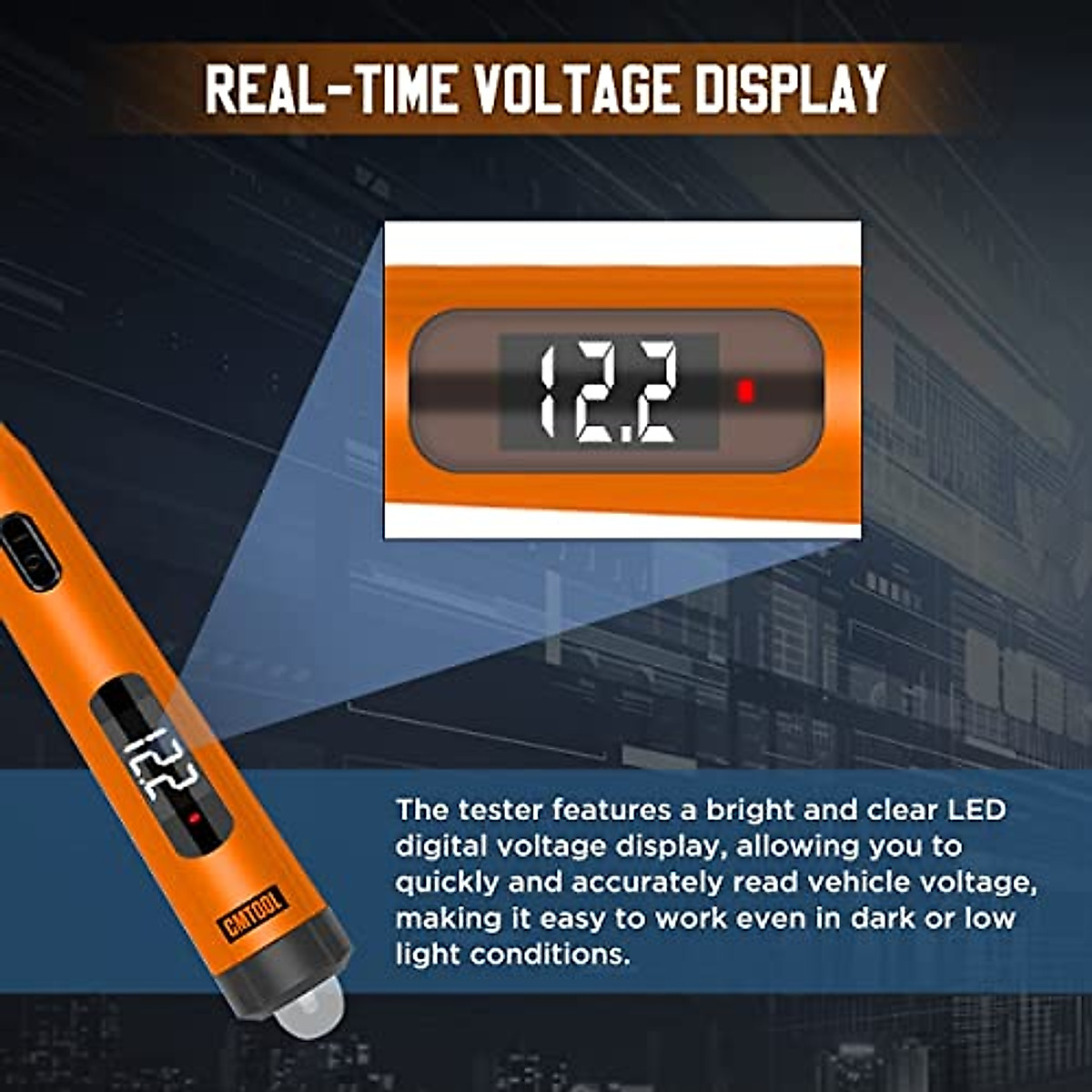 Test Light Automotive Circuit Tester Multimeter Tester Voltage Tester