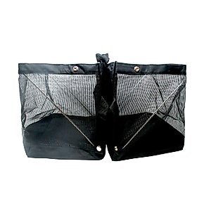 Trademark Innovations Rear Bike Basket Rack Bag Pannier for Groceries