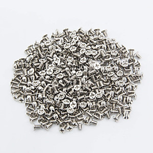 Bfenown Computer PC Case 2.5-inch HDD M3x5mm Flat Phillips Head Hard Drive Screw 100pcs