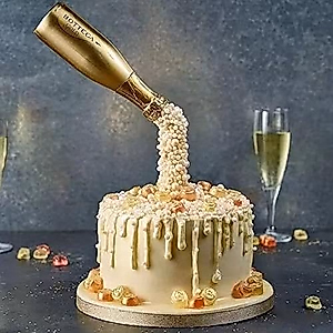 UgyDuky Hanging Decorative Cake Stand Anti Gravity Cake Pouring Kit Reusable Ice Cream Cake Stand for DIY Height Adjustable Floating Cake Stand for Birthday Wedding Graduation Baby Shower Party