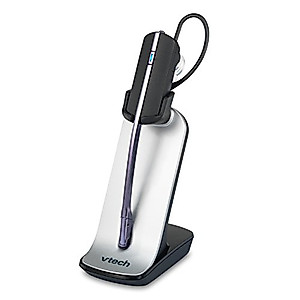 VTech VH621 Accessory Convertible DECT Office Wireless Headset for VTech and Snom DECT Business Desk Phones