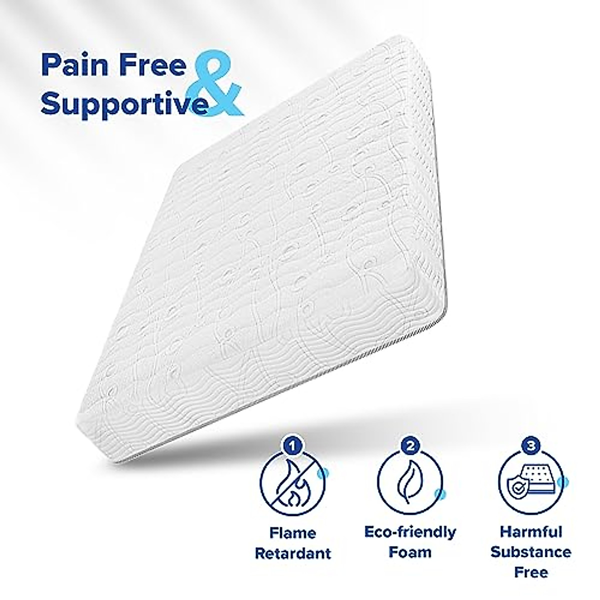 Olee Sleep 10 inch Omega Hybrid Gel Infused Memory Foam and Pocket Spring Mattress (Full)