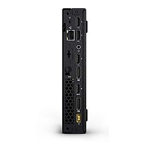Lenovo Thinkcentre M715q Business Mini Tiny Desktop (AMD Ryzen 5 Pro 2400GE Quad Core 3.8GHz, 8GB DDR4 RAM, 256GB NVMe PCIe M.2 SSD) WiFi AC, Bluetooth, DisplayPort, Windows 10 Pro 64-Bit