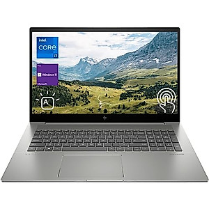 HP 2023 Newest Envy Laptop, 17.3" FHD Touchscreen, 13th Gen Intel Core i7-13700H Processor, 64GB RAM, 4TB PCIe SSD, Webcam, HDMI, Backlit KB, SD Card Reader, Wi-Fi 6, Windows 11 Pro, Grey, TPN-C160