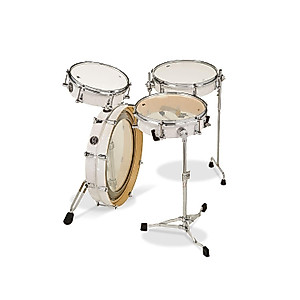 Drum Workshop Performance Series Low Pro 4-Piece Drum Shell Pack (White Marine FinishPly)
