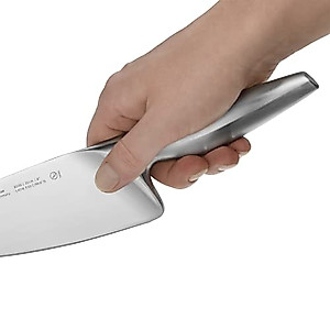 WMF Paring Knife Chef's Edition Length 21 cm Blade Length 10 cm Performance Cut Made in Germany Forged Special Blade Steel Handle Stainless Steel in Wooden Box