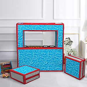 fond + found Kids Couch Sofa, Modular Toddler Couch, Convertible Kids Couch, Fire Truck-Themed Modular Sofa for Boys and Girls, Sofa Bed for Bedroom