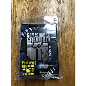 GameShark PS2 Greatest Hits: 465 Codes for 10 PS2 Games (2005, Volume 1)