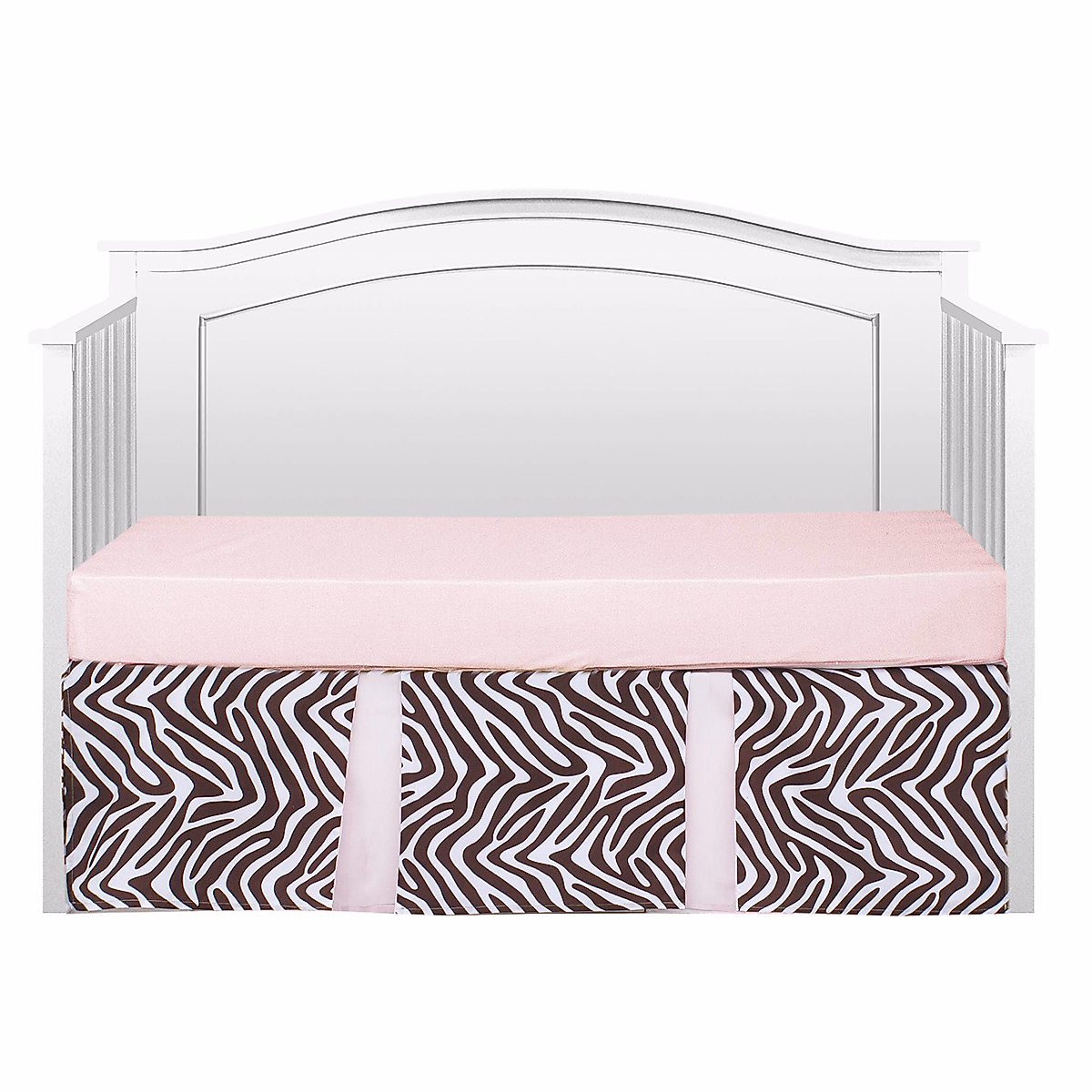 Baby Crib Bedding Set - Zebra Safari - Nursery Crib Bedding Sets for Girl Soft Quality Material with Vibrant Colors for a Dream Nursery Room - 4 Piece Baby Crib Set by Pam Grace