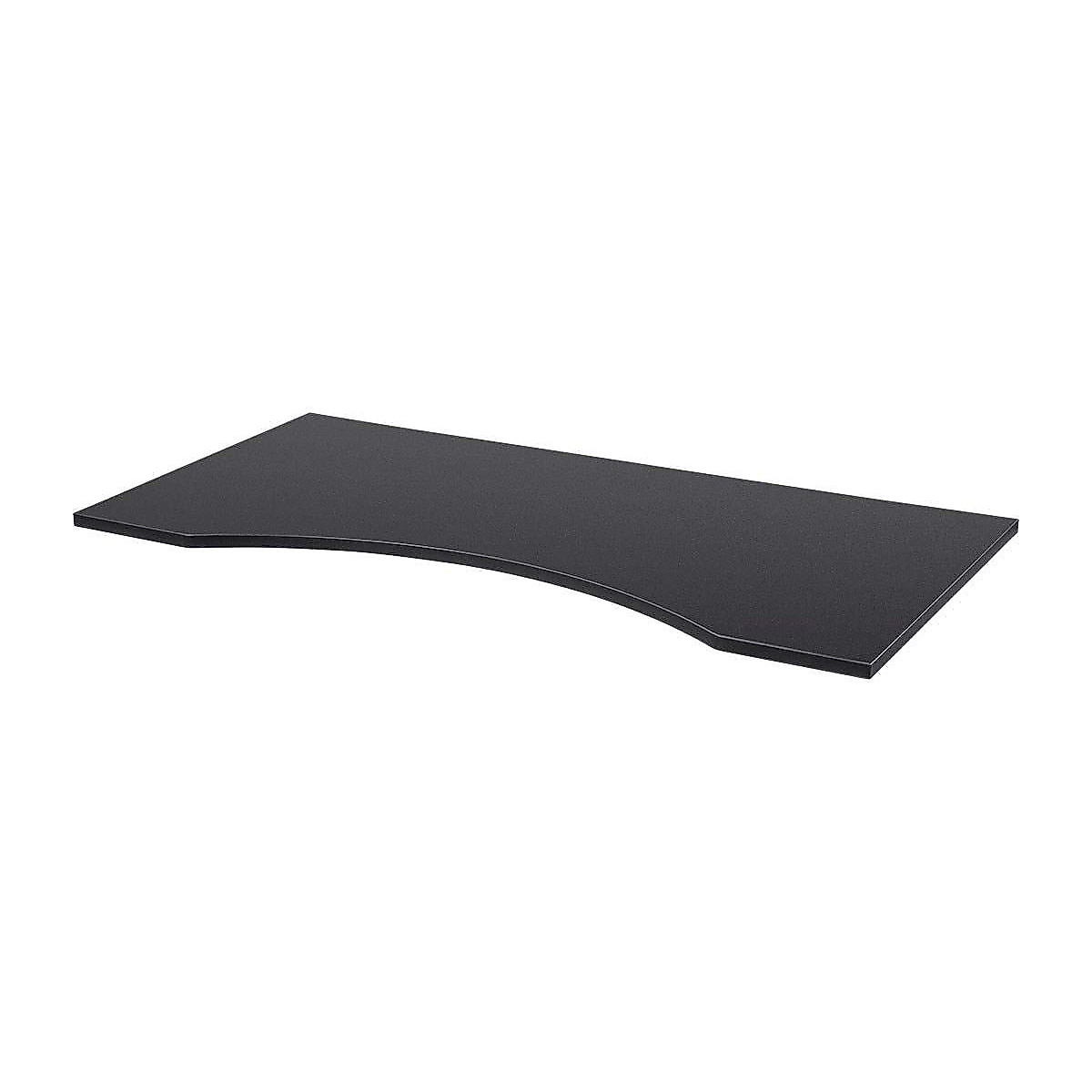 Monoprice Table Top 5 Feet Wide - Black Custom Sized for Sit-Stand Height Adjustable Riser Desk - Workstream Collection