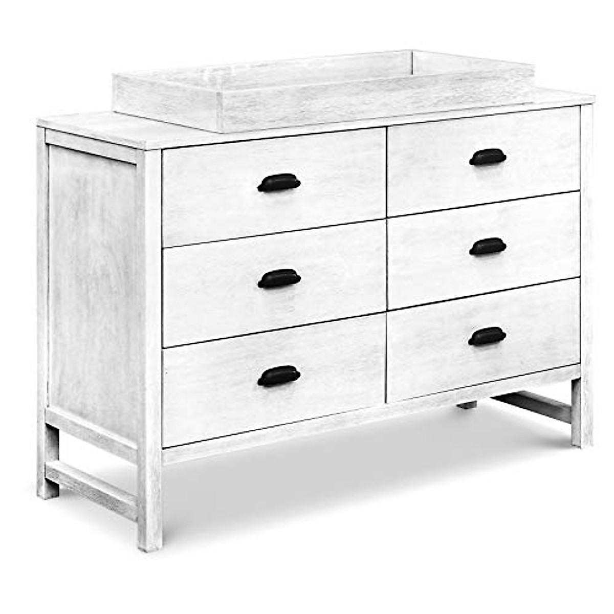 DaVinci Fairway 6-Drawer Double Dresser in Cottage White