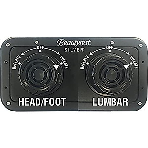 Beautyrest Silver Supreme Air Bed Mattress with Built-in Pump and Lumbar Support, 18" King