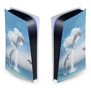 Head Case Designs Officially Licensed Simone Gatterwe Lovers Art Mix Vinyl Faceplate Sticker Gaming Skin Decal Cover Compatible With Sony PlayStation 5 PS5 Digital Edition Console