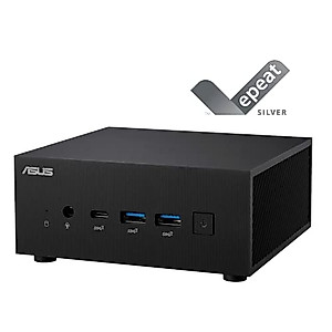 ASUS ExpertCenter PN64 Mini PC System with Intel Core i5-12500H, 8GB DDR5, M.2 PCIE G4 256GB SSD, WiFi 6E, Bluetooth, USB-C, Quad-Display, Windows 11 Pro