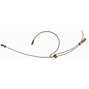J K Pro Earhook Headset Headworn Microphone MIC-J 071S Compatible with Shure Wireless System - Mini XLR TA4F Detachable Cable