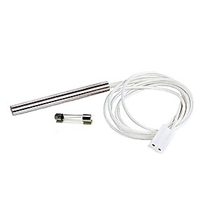 STEEL BURN/FIRE POT+ UPGRADE IGNITER/HOT ROD FITS ALL TRAEGERS