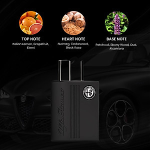 Alfa Romeo Alfa Romeo Black Men EDT Spray 4.2 oz