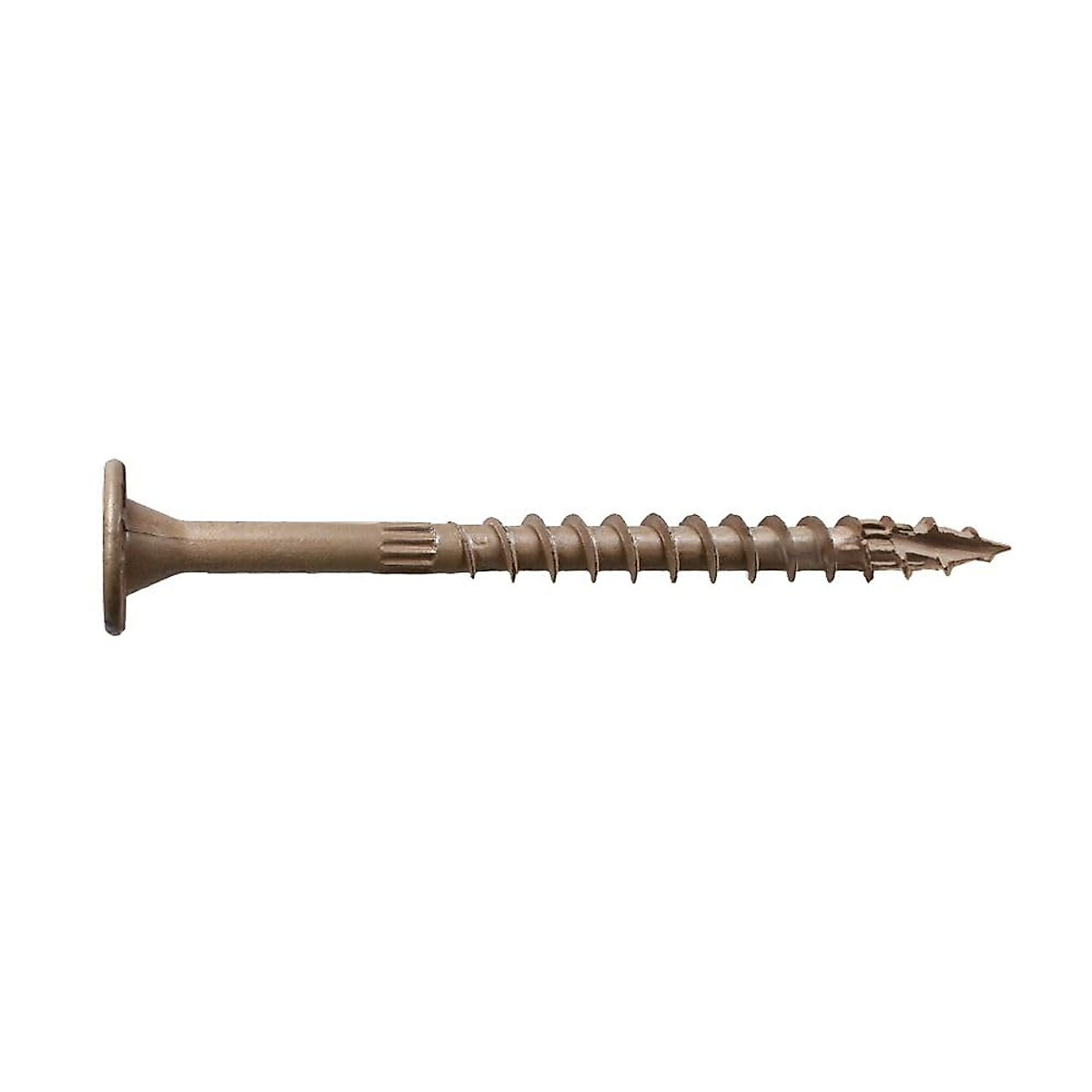 Simpson Strong-Tie SDWS22400DB-R50 Strong-Drive SDWS Timber Screw (Exterior Grade) — 0.220 in. x 4 in. T40, Tan (50-Qty)