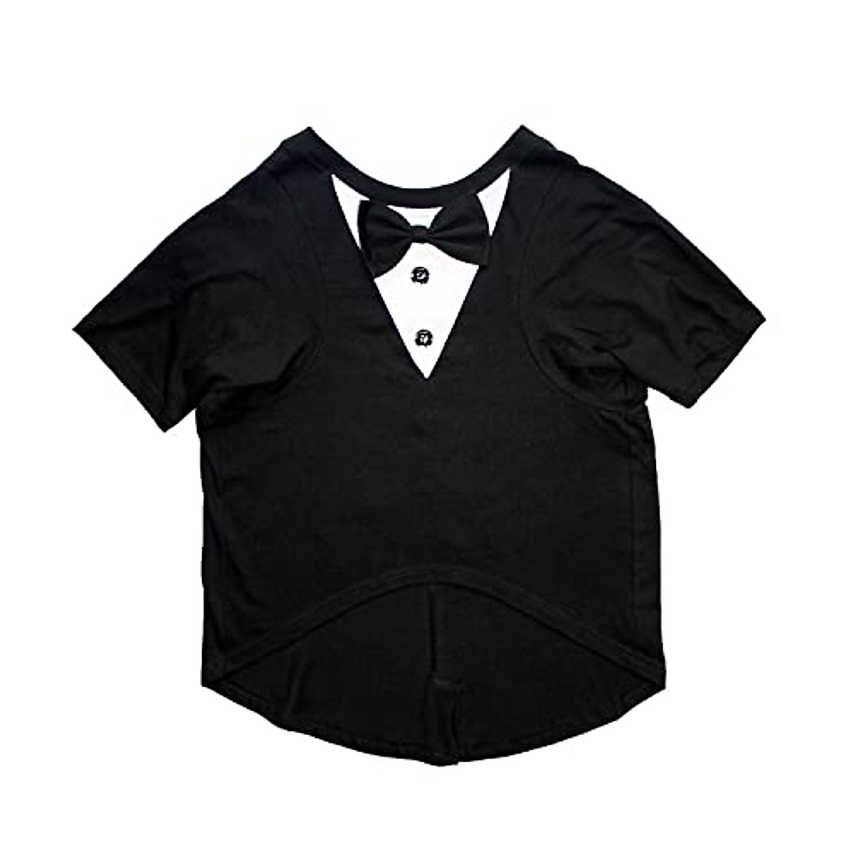 Ruse- Dog Suit Easy Breezy Pet Tuxedo/Dog Wedding Dress for All Breeds.(Black) XL