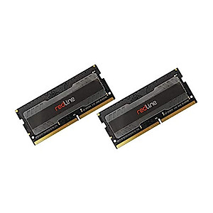 Mushkin Redline Notebook – DDR4 Gaming Laptop DRAM – 32GB (2x16GB) SODIMM Memory Kit – 3200MHz (PC4-25600) CL-16 – 260-pin 1.35V RAM – Dual-Channel – Low-Voltage – (MRA4S320GJJM16GX2)
