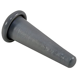 Caplugs 99390050 Plastic Tapered Plug. Max Hole Dimension TP-11, Vinyl, Medium Hole Dimensions .31" Mini Hole Dimensions .19" Length 1.000", Grey (Pack of 50)