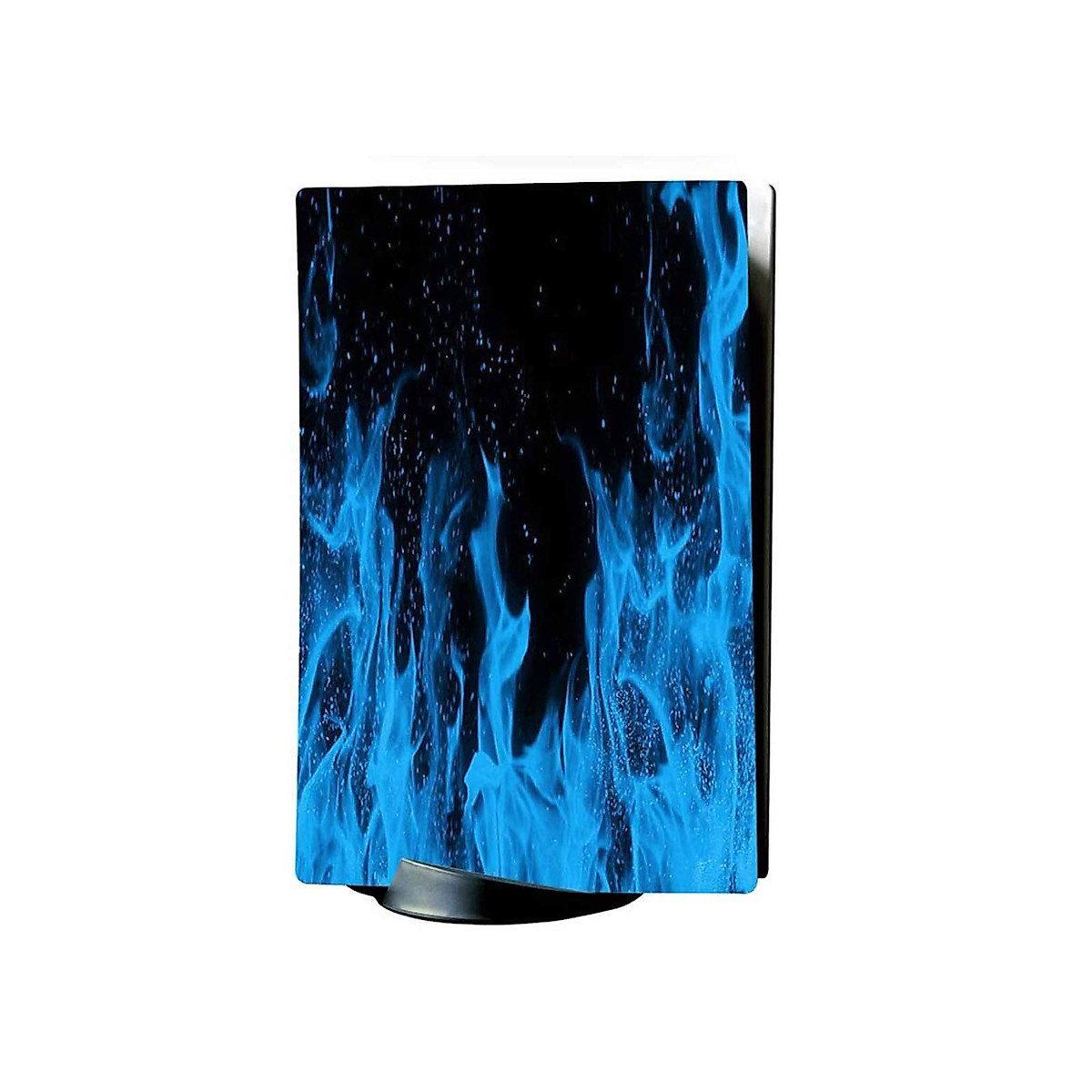 UOPTR Vinyl Sticker Decal Skin Cover for PS5 Playstation 5 Console Controllers Disk Edition Blue Fire