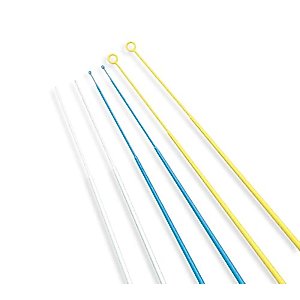 Scientific Labwares Disposable Inoculating Loops and Needles, 1.0 Micro Liters, Sterile, Polystyrene, Blue (Pack of 5)
