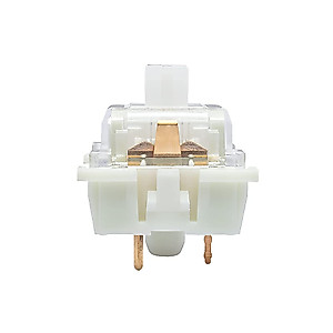 Granvela OUTEMU Silent White Switches 3 Pin Key switches Replacement Pack 20 - Gateron& Cherry MX Equivalent DIY Replaceable Switches for Mechanical Gaming Keyboard