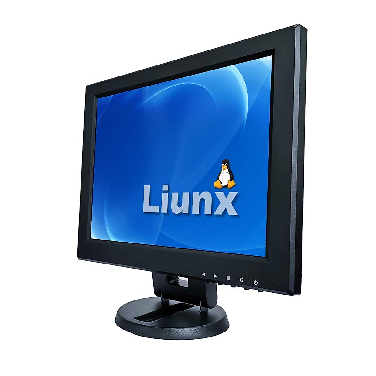 iChawk 12.1"inch PC Display 800x600 4:3 Positive Screen HDMI-in USB VGA Plastic Housing Support Linux Ubuntu Raspbian Debian OS Resistive Touch LCD Screen Monitor For Industrial Equipment W121PT-591RL