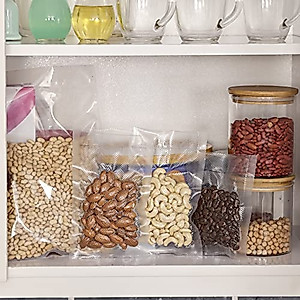 Fresh Amaze Vacuum Sealer Bags For Food Small, Seal a Meal, BPA-Free Vacuum Sealer Bags Rolls, Multi-Pack 6"x80" & 10"x80", Make Custom-Sized, BPA Free, Heavy Duty Commercial Grade, Great For Vacuum Storage, Meal Prep or Sous Vide