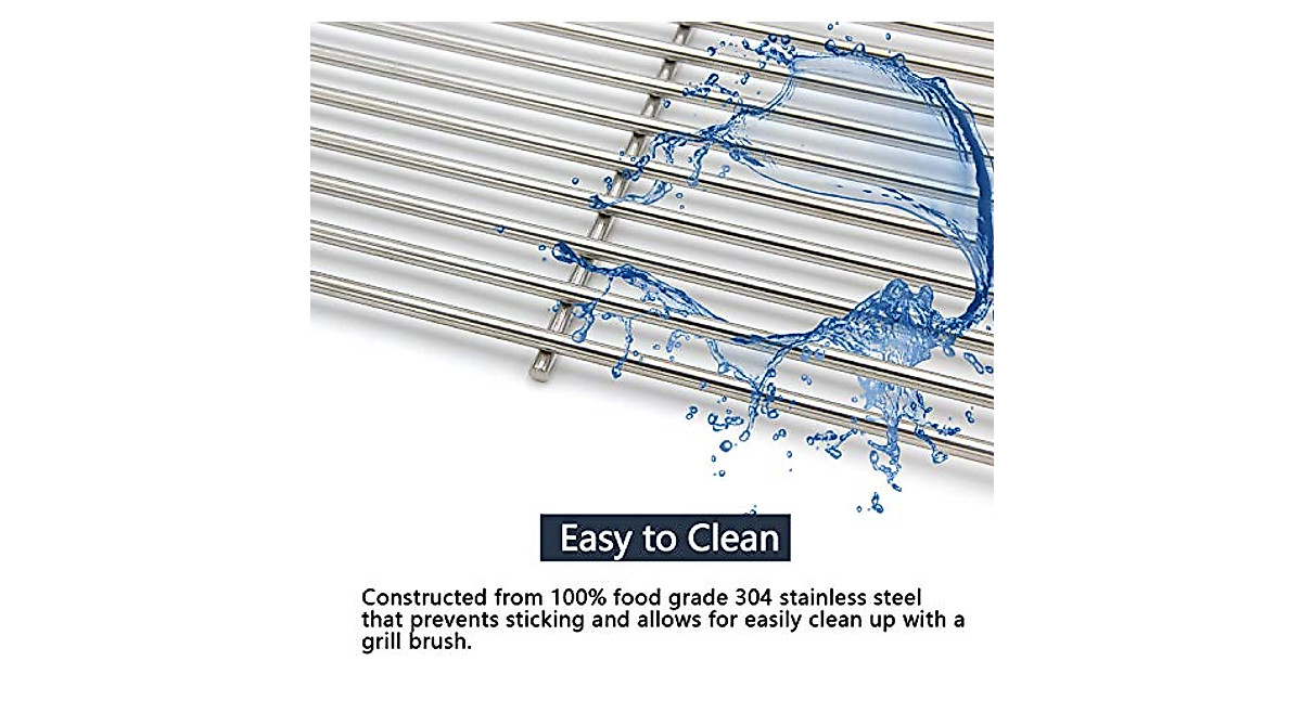 Hongso Stainless Steel Grill Grates for Viking VGBQ T Series – Durable ...