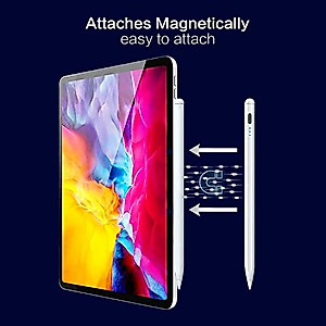 Stylus Pen for iPad 9th 10th Gen, Palm Rejection Apple iPad Pencil 2nd Generation for iPad Pro 11/12.9 3/4/5 Gen, iPad Mini 5/6, iPad 6/7/8, iPad Air 3/4/5, Apple Pen for iPad 2018-2022, White