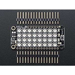 NeoPixel FeatherWing - 4x8 RGB LED Add-on for All Feather Boards