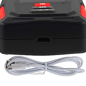 EMF Meter Digital Electromagnetic Field Radiation Detector with Sound Light Alarm Function, Rechargeable Handheld EMF Tester for Electric Magnetic Field Inspection, Home, Office and Ghost Hunting