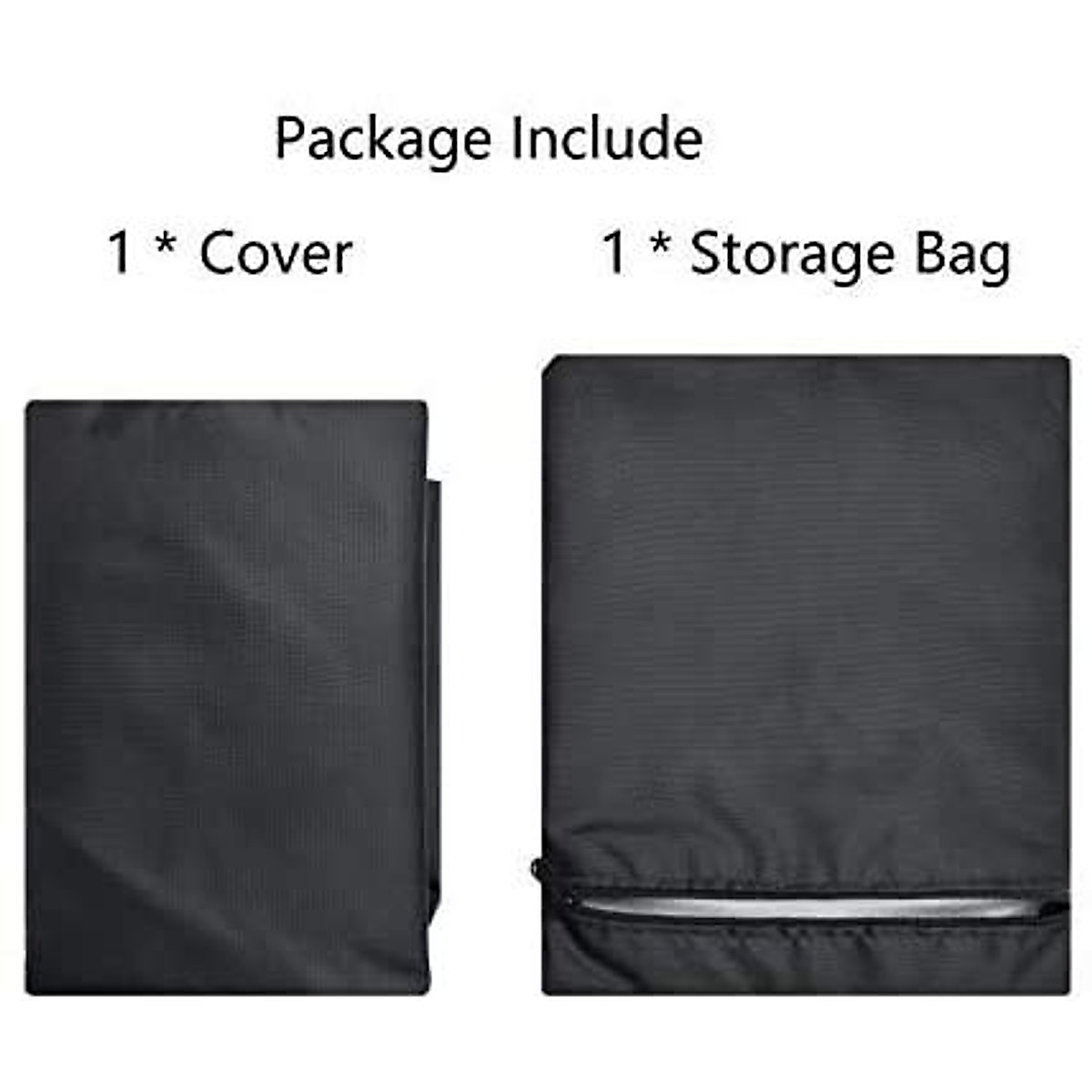 FLR Square Fire Pit Cover, 51x51x25 Inch,Waterproof 420D Heavy Duty Gas Fire Pit Cover, Patio Furniture Cover,All-Season Protection Fire Pit Cover,Black (51x51x25in)