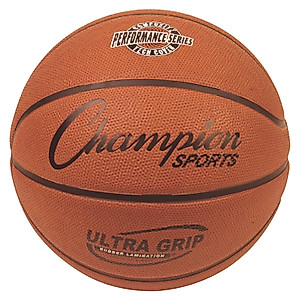 Champion Sports Composite Game Basketballs, Official (Size 7 - 29.5")