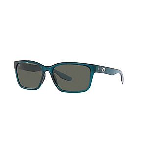Costa Del Mar Woman Sunglasses Teal Frame, Gray Lenses, 57MM